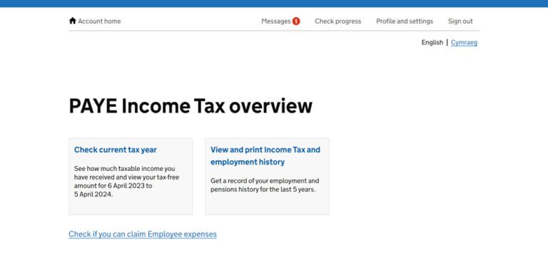 How to log into Goverment Gateway to view Income & Tax - YesCanDo Money